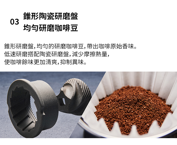 recolte麗克特 Cordless Coffee Grinder 磨豆機 RCM-3 - Hami品牌館